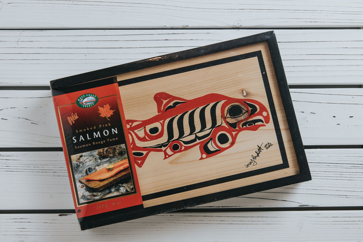 Smoked Pink Salmon - Cedar Gift Box – WCS GoFysh